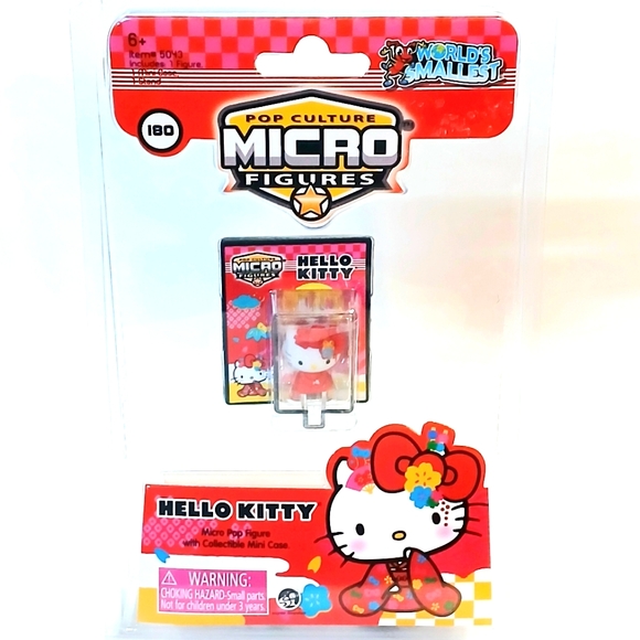 Hello Kitty | Toys | Collectible Hello Kitty Pop Culture Micro Figure ...